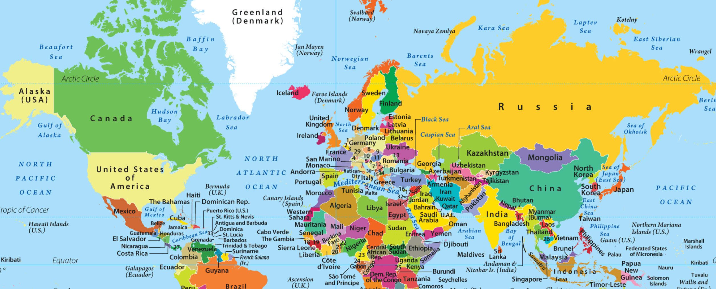 Complete List of Country Tiers for Affiliate Marketing